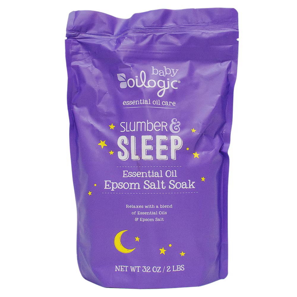 Oilogic Baby Slumber & Sleep Essential Oil Epsom Salt Soak 2 lbs Deals ...