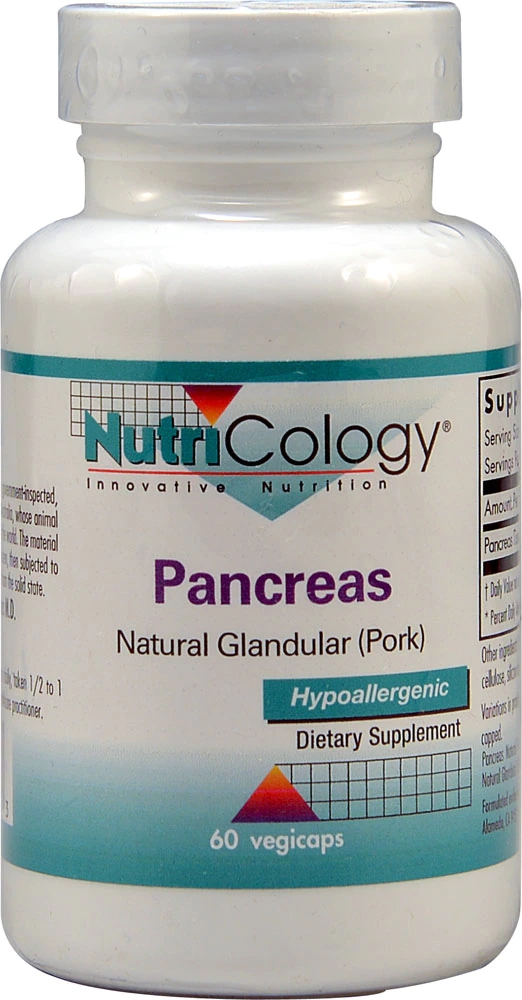 Pancreas Natural Glandular (Pork) -- 60 Veggie Caps Deals and Price ...