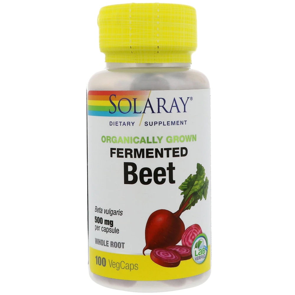 Mejores ofertas e historial de precios de Solaray Fermented Beet 500 mg ...