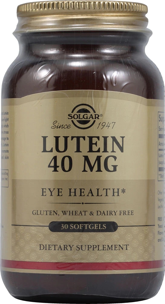 Solgar Lutein 40 mg - 30 Softgels Die besten Deals und ...