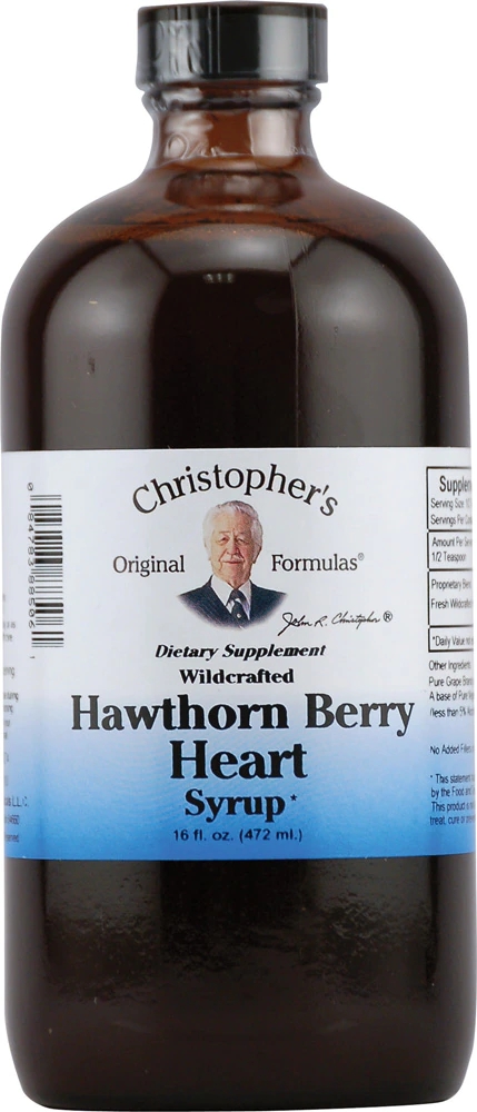 Hawthorn Berry Heart Syrup -- 16 fl oz Deals and Price History at ...