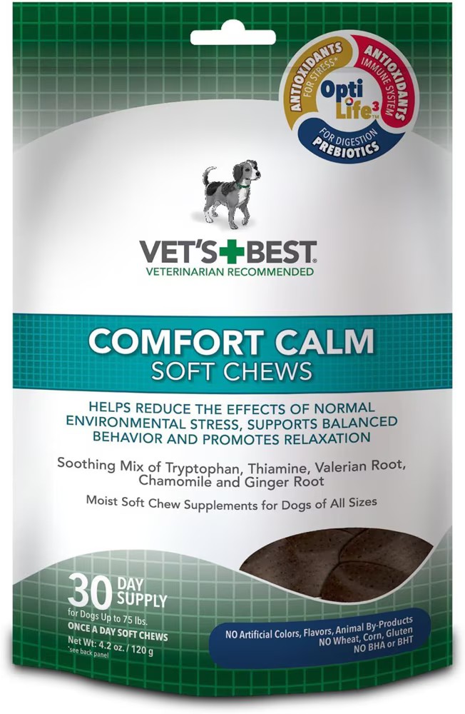 Comfort Calm Supplement for Dogs -- 30 Soft Chews Deals and Price ...