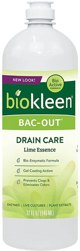 Biokleen Bac-Out Drain Care Lime Essence 32 fl oz Best Deals and Price ...