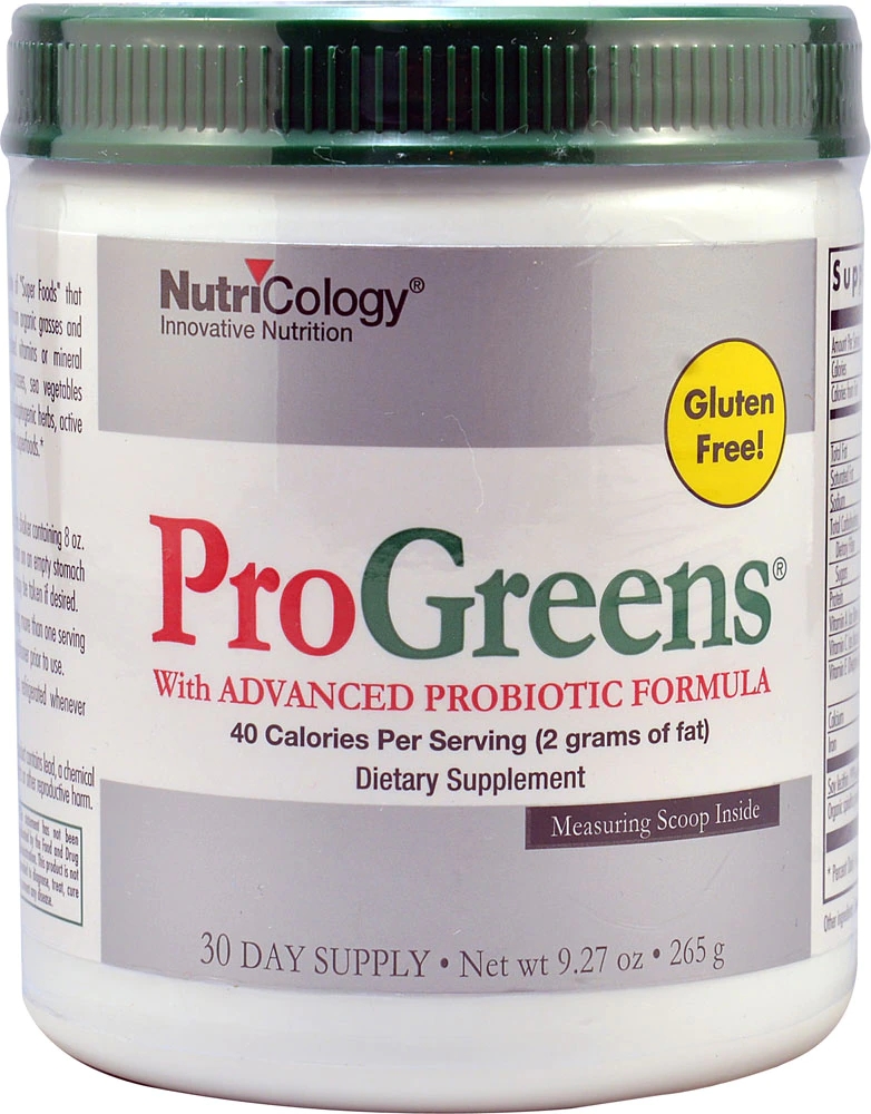 NutriCology Pro Greens With Advanced Probiotic Formula 9.27 oz Deals ...