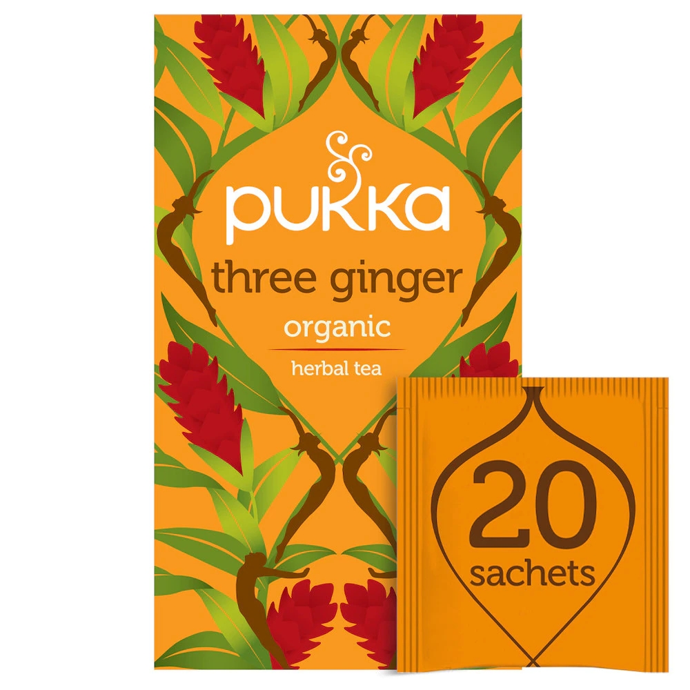 Mejores ofertas e historial de precios de Pukka Organic Three Ginger ...