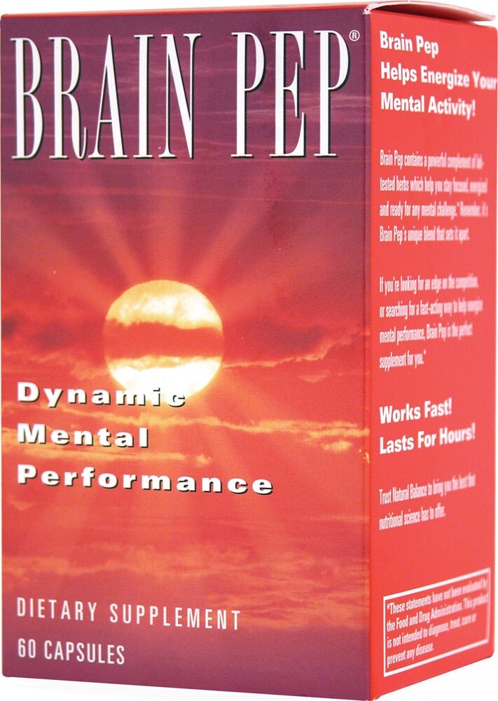 Brain Pep® -- 60 Vegetarian Capsules Deals and Price History at ...