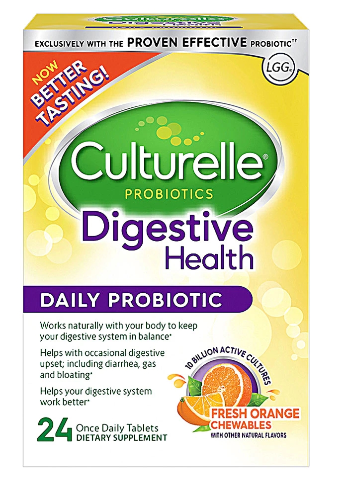Culturelle Digestive Health Probiotic Orange 10 billion cells - 24 ...