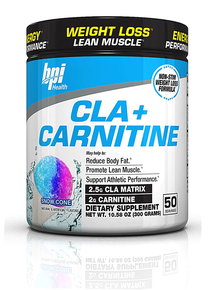 BPI Sports CLA plus Carnitine Snow Cone 50 Servings Best Deals and ...