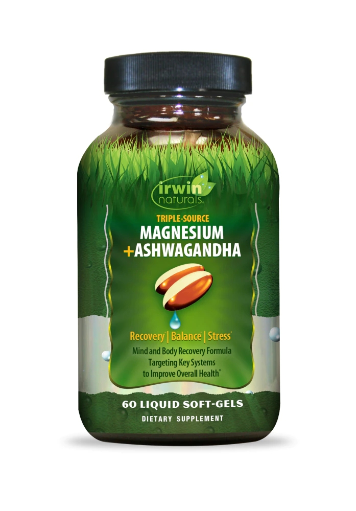 Triple-Source Magnesium + Ashwagandha -- 60 Liquid Softgels Deals and ...