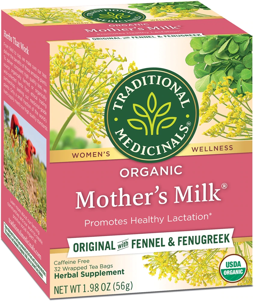 Traditional Medicinals Organic Tea Mother's Milk 32 Tea Bags Best Deals ...