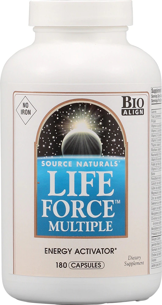Life Force™ Multiple No Iron -- 180 Capsules Deals and Price History at ...
