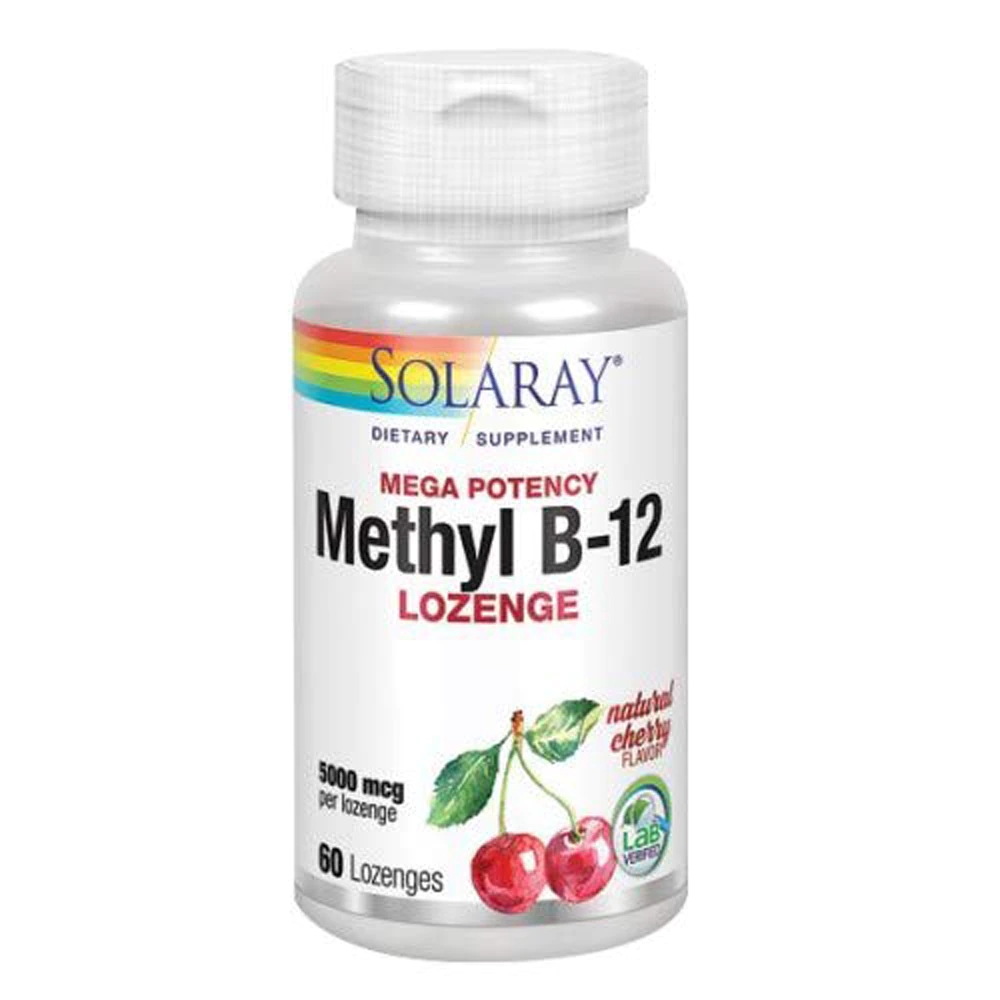 Methyl B-12 Lozenge Natural Cherry -- 5000 mcg - 60 Lozenges Deals and ...