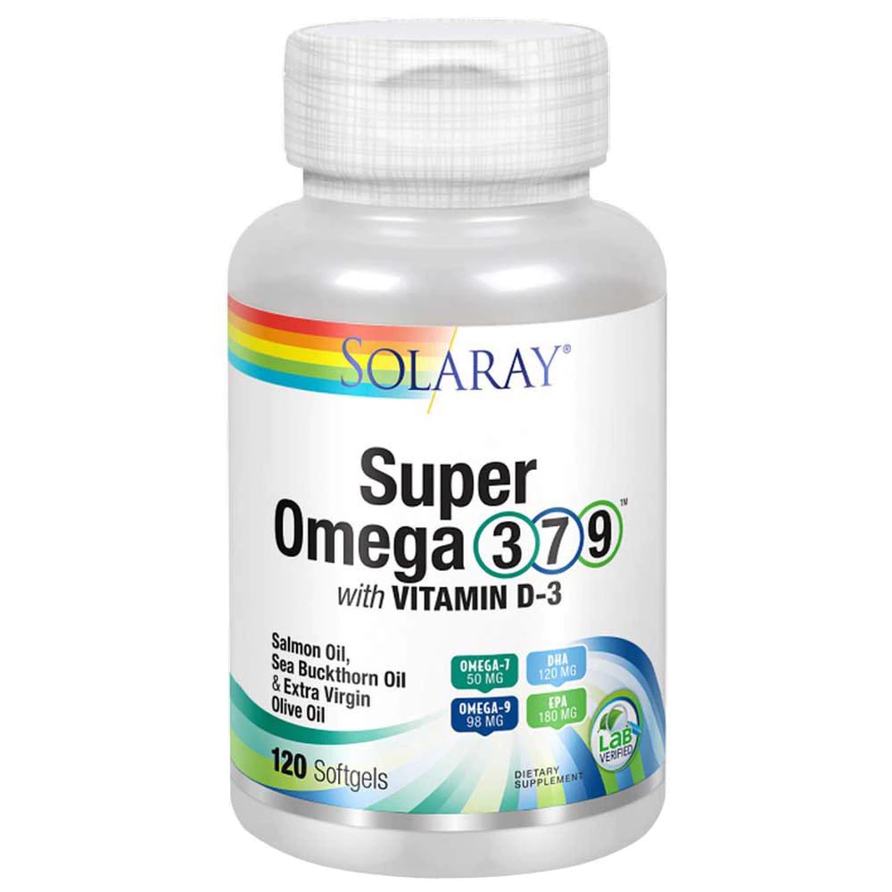 Super Omega 3-7-9 with Vitamin D3 -- 120 Softgels Deals and Price ...