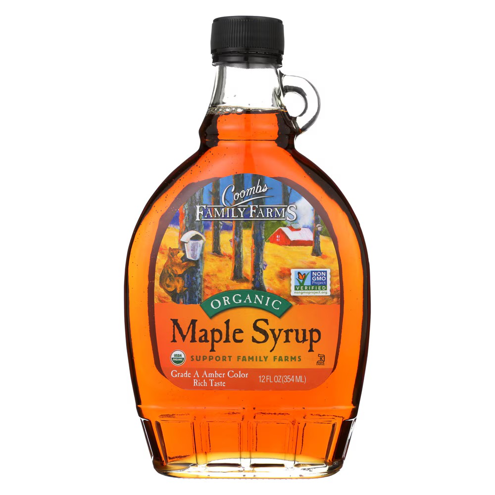 Organic Maple Syrup Grade A - Amber Color Rich Taste -- 12 fl oz Deals ...