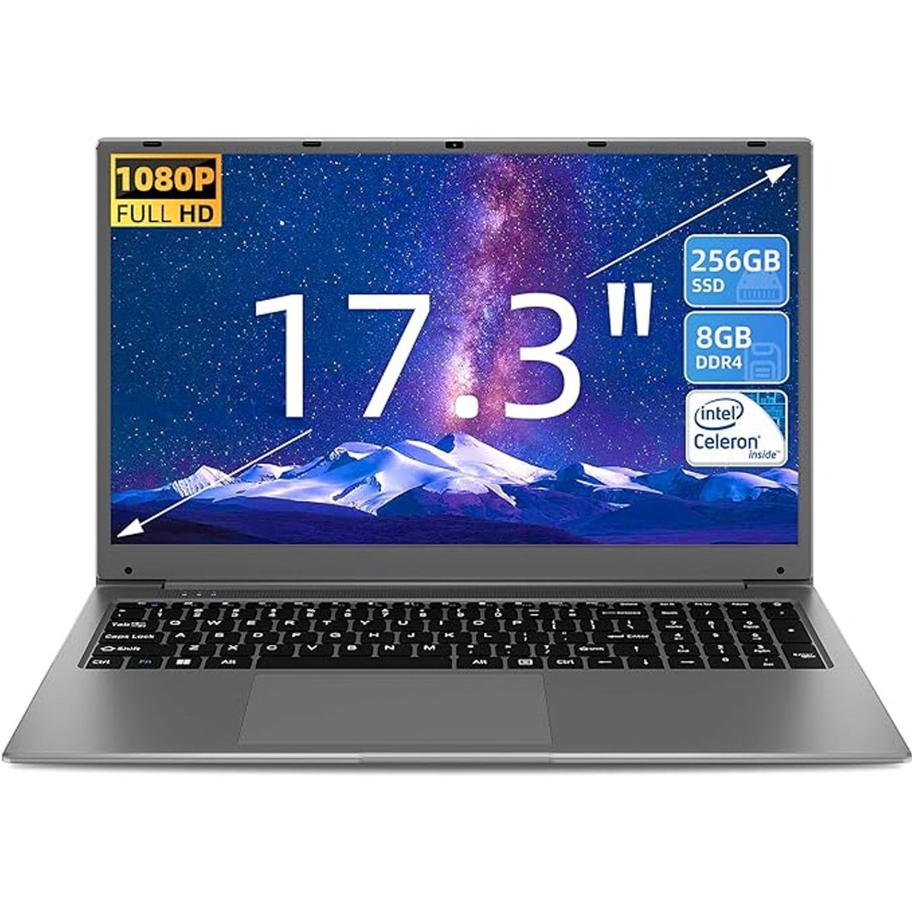 SGIN® M17 PRO Laptop, 8GB RAM, 256GB SSD, Windows 11: le migliori ...