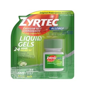 Mejores ofertas e historial de precios de Zyrtec 24-Hour Allergy Liquid ...
