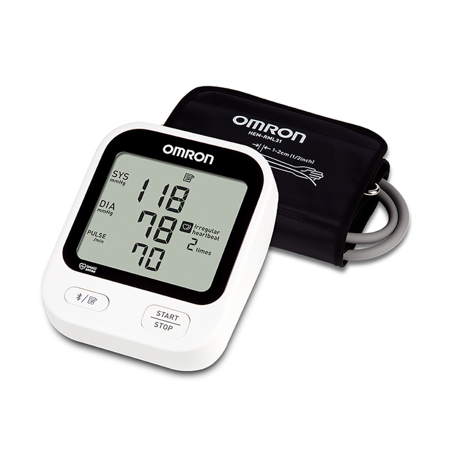 Omron 5 Series Wireless Upper Arm Blood Pressure Monitor 7255 Deals and ...