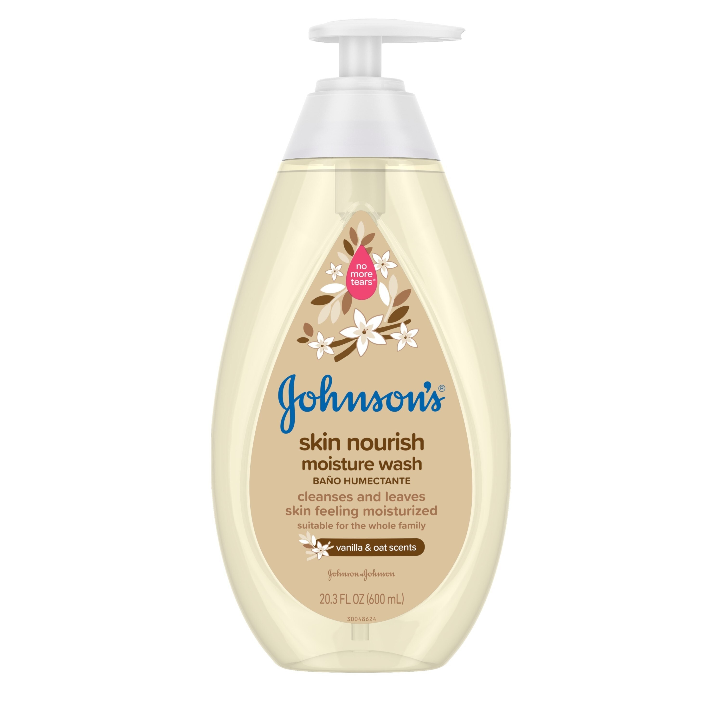 Johnson & Johnson Skin Nourish Moisture Wash, 20.3 FL oz - 20.3 oz ...