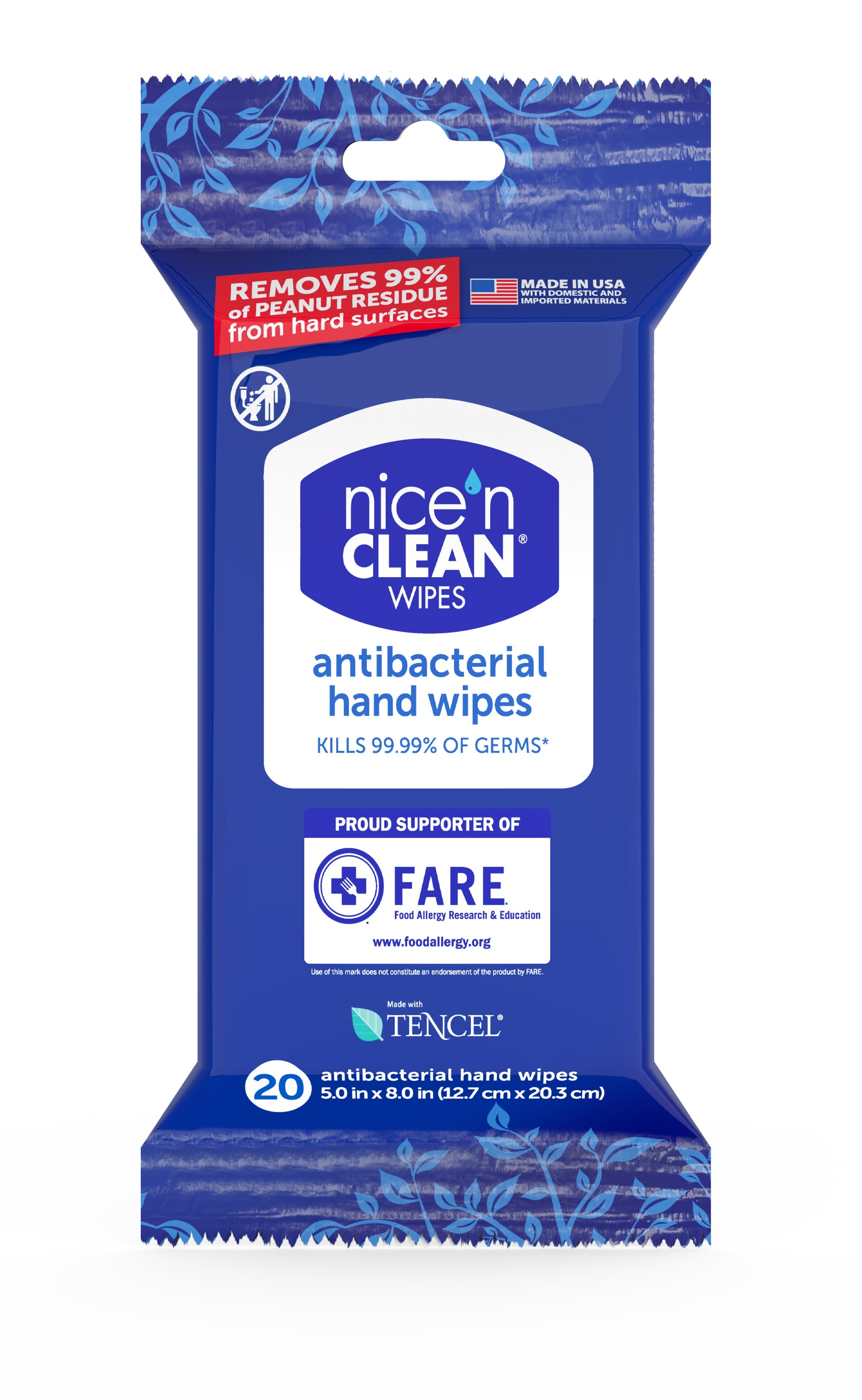 Nice 'N Clean Antibacterial Hand Wipes, Travel Pack Deals and Price ...