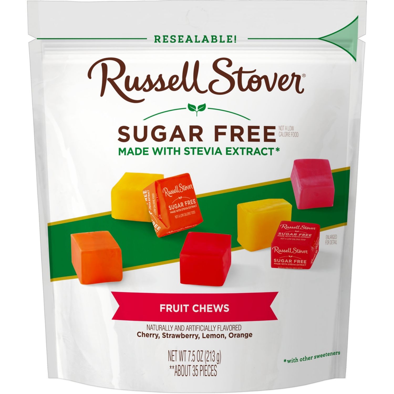 Russell Stover, Sugar Free Fruit Chews Candy 35 ct, 7.5 oz Deals and ...