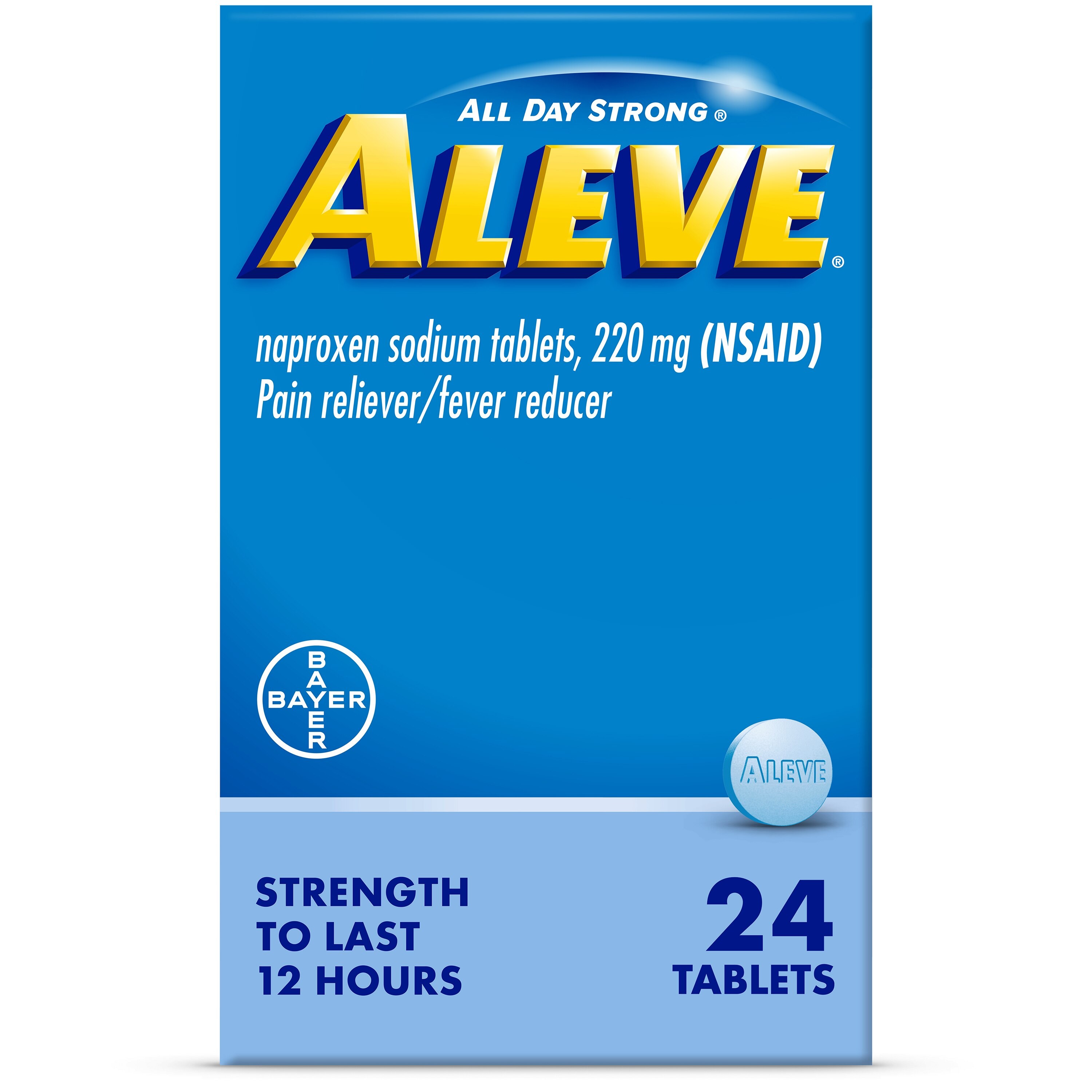 Aleve Pain Relief Naproxen Sodium Tablets Best Deals and Price History ...