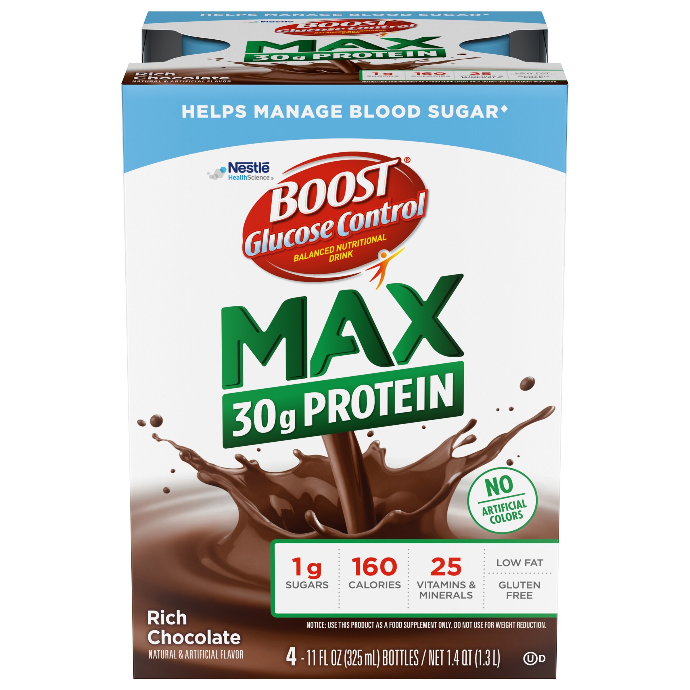 BOOST Glucose Control Max 30g Protein Ready to Drink Nutritional Drink ...