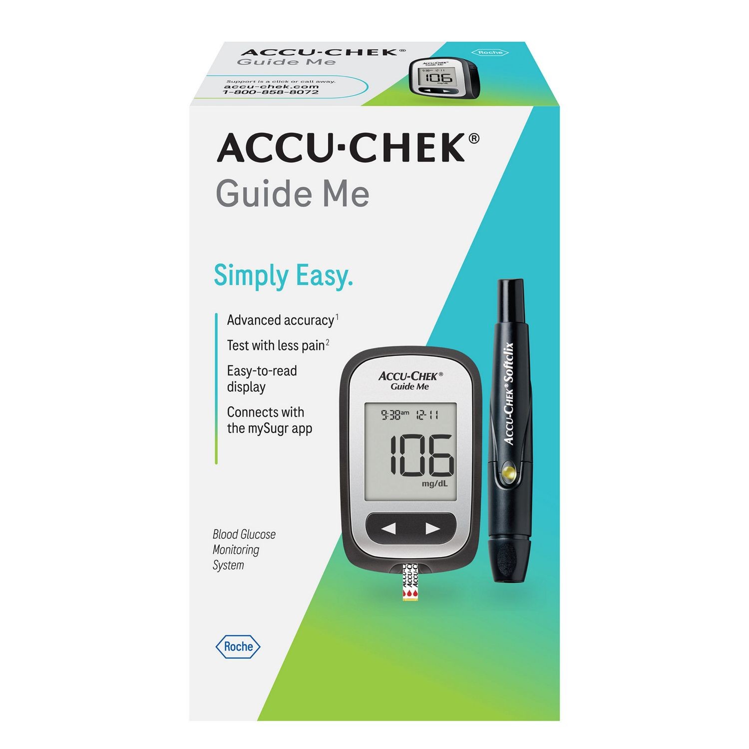 Accu-Chek Guide Me Blood Glucose Meter Deals and Price History at ...