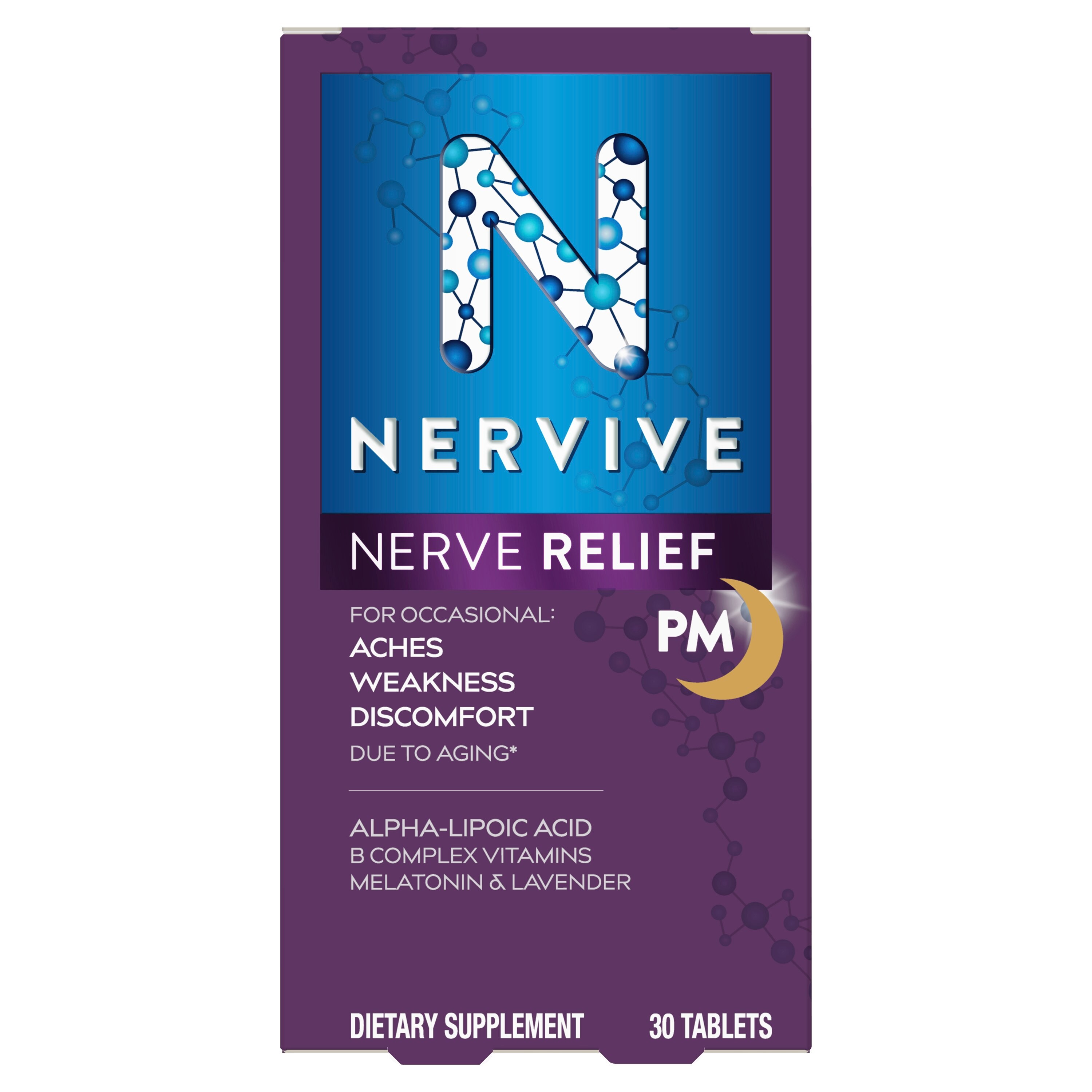 Nervive Nerve Relief PM Tablets, 30 CT Best Deals and Price History at ...