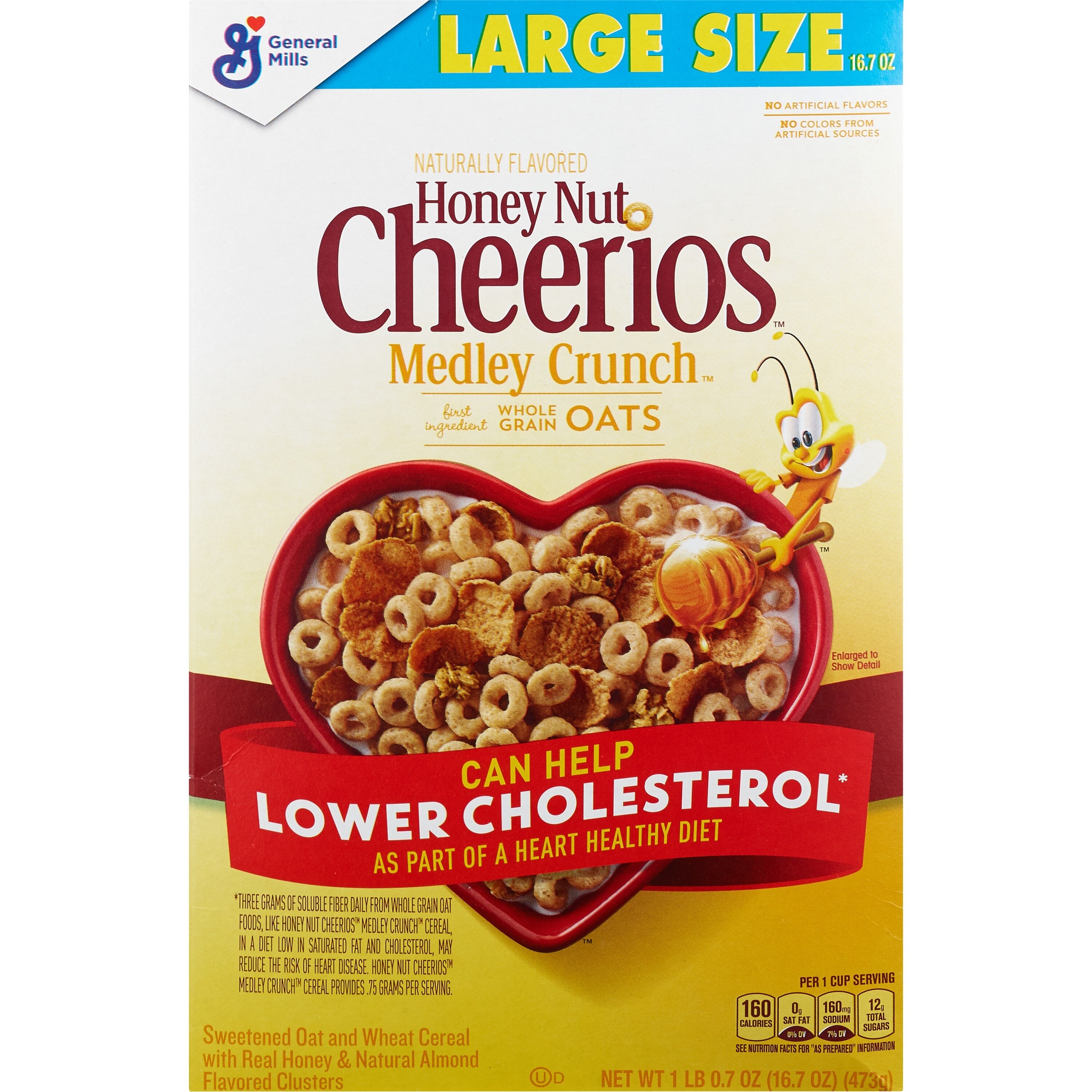 Honey Nut Cheerios Medley Crunch Cereal, 16.7 oz Deals and Price ...