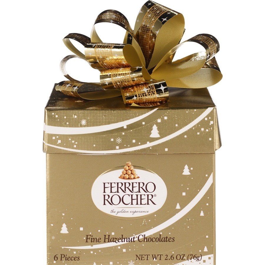 Ferrero Rocher Gift Cube, 6 ct, 2.6 oz | CVS Die besten Deals und ...