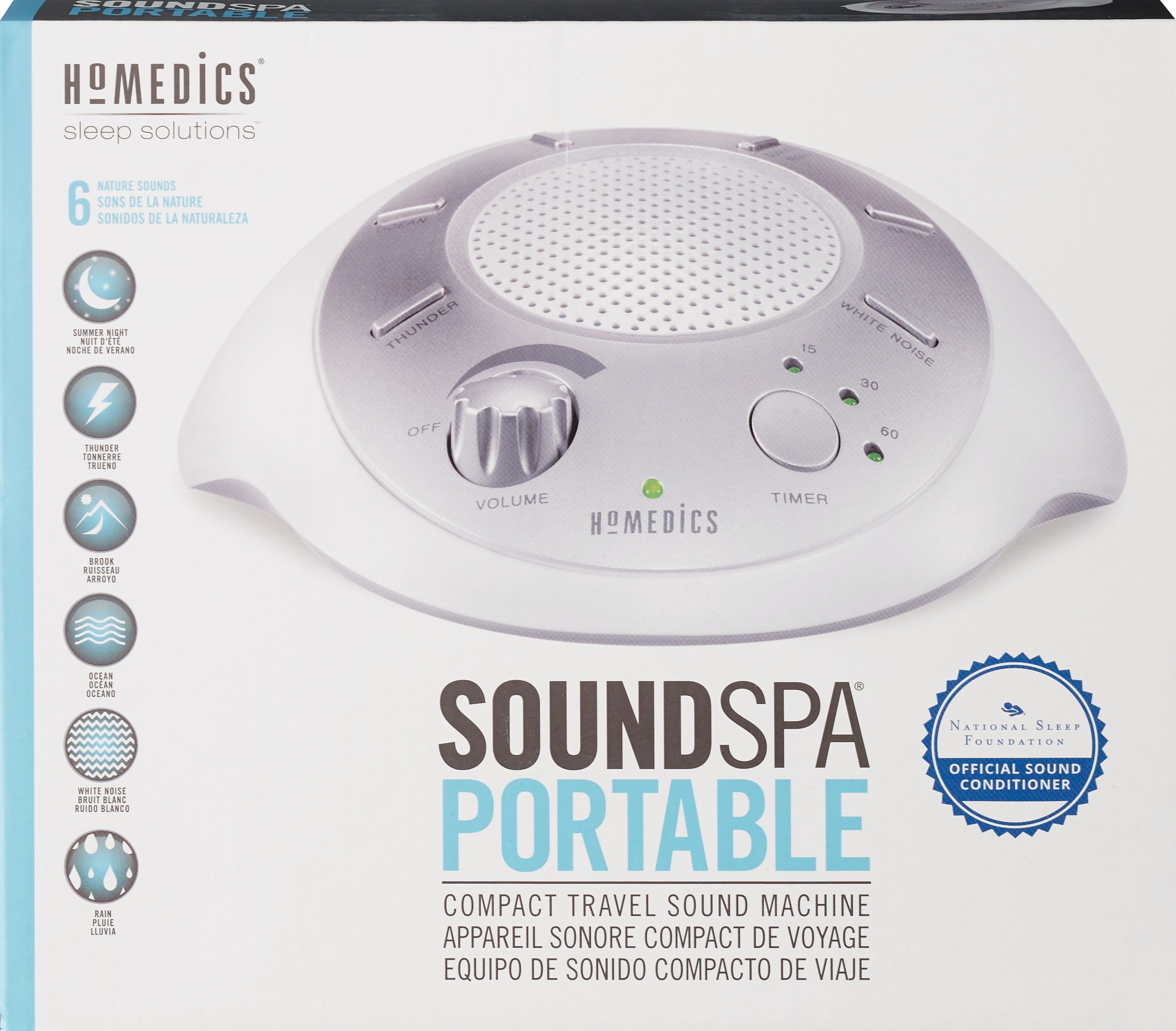 Homedics Sleep Solutions Soundspa Portable Deals and Price History at ...