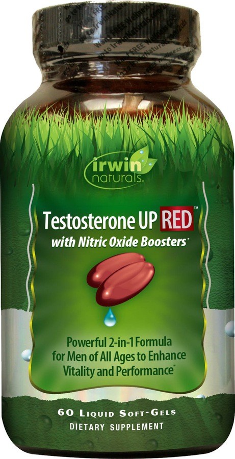 Irwin Naturals Testosterone Up Red plus BioPerine Softgels, 60 ct | CVS ...