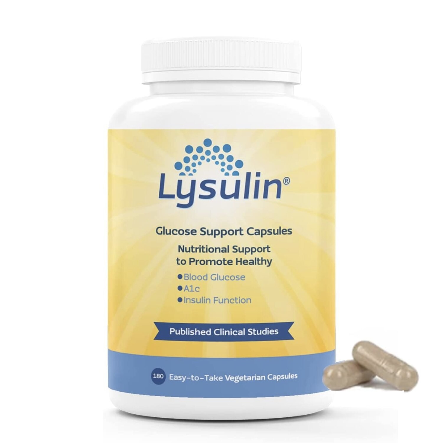 Lysulin Blood Sugar Support Capsules, 180 CT Deals and Price History at ...