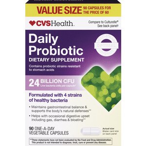 CVS Health Maximum Strength Probiotic Capsules, 30 ct Meilleures offres ...