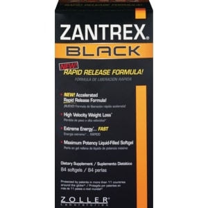 Zantrex Black Rapid Release Softgels | CVS Best Deals and Price History ...