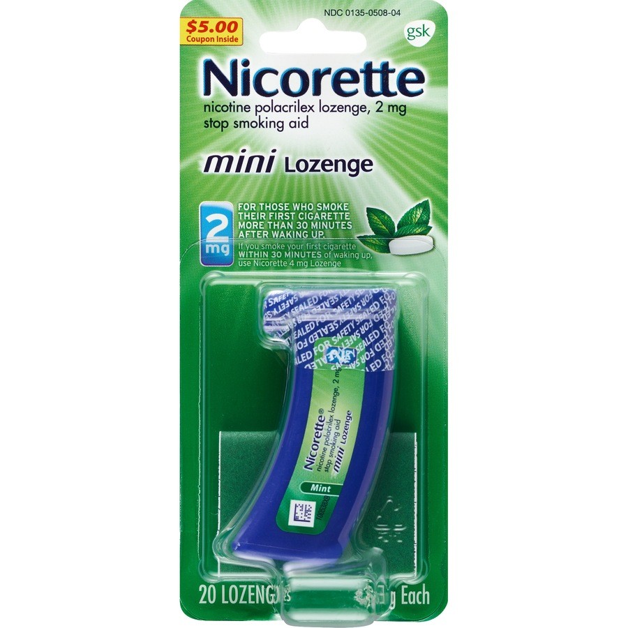 Nicorette Mini Lozenges, Mint Best Deals and Price History at JoinHoney ...