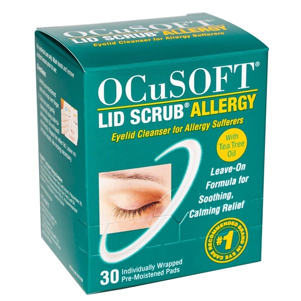 OCuSOFT Lid Scrub Allergy Eyelid Cleanser - 30 ct | CVS Best Deals and ...