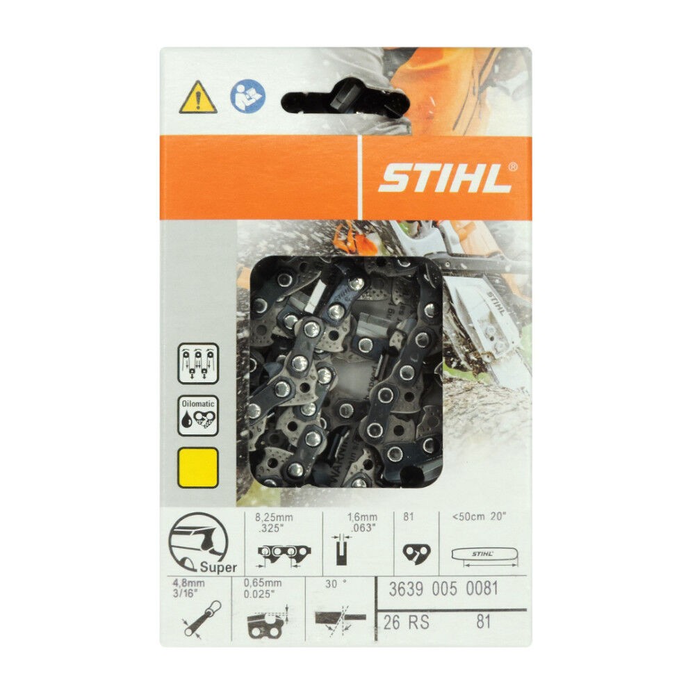 Stihl 20in Oilomatic Rapid Super 26RSC-81 Saw Chain Deals and Price ...