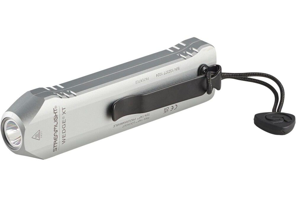 Streamlight WEDGE XT 500 Lumens Battery Powered Silver EDC Flashlight ...