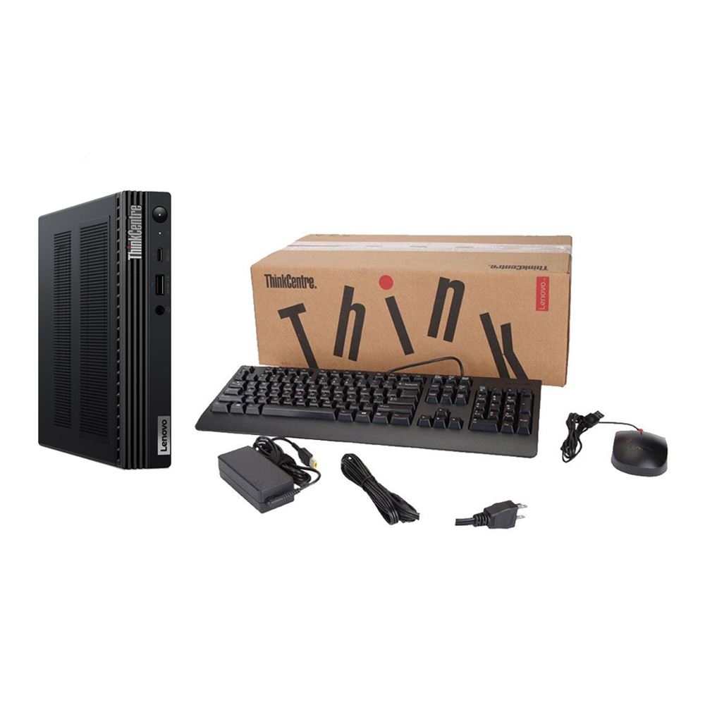 Lenovo ThinkCentre M90q Tiny FF Desktop Computer Intel Core i5 10th Gen ...