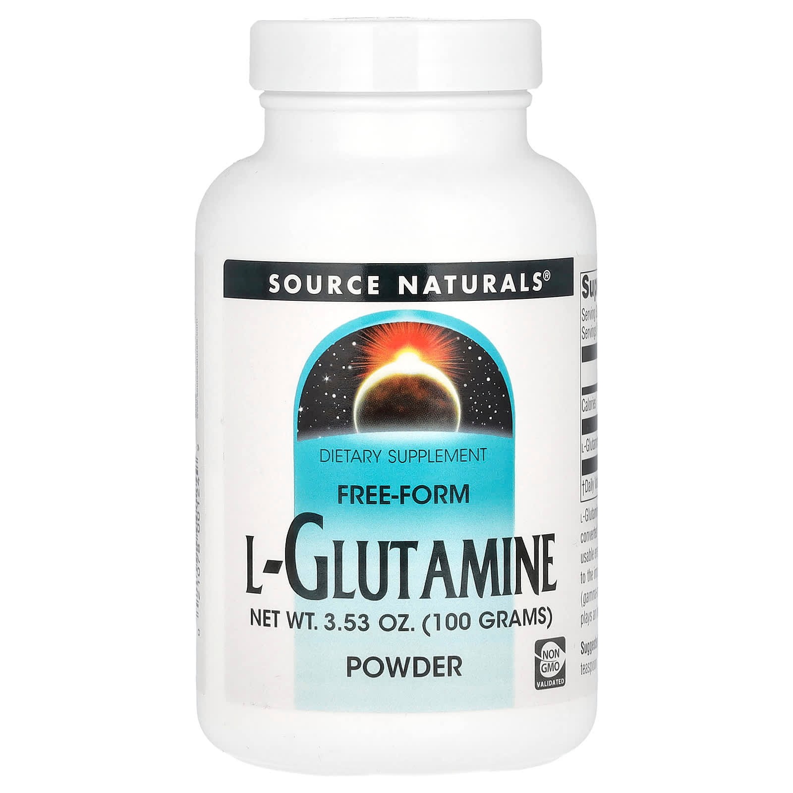 Source Naturals, L-Glutamine Powder, 3.53 oz (100 g) Deals and Price ...