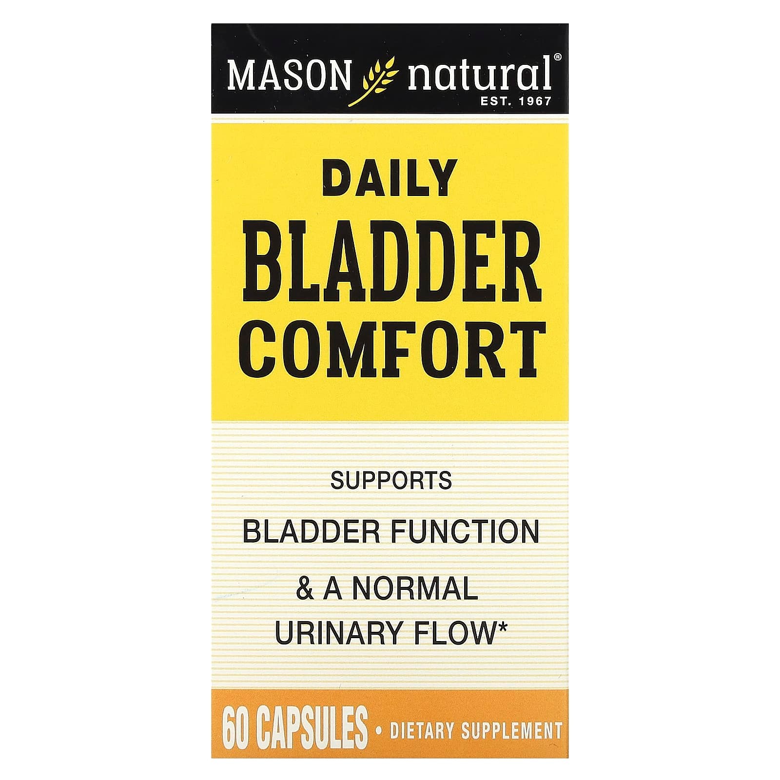 Mason Natural, Daily Bladder Comfort, 60 Capsules Deals and Price ...