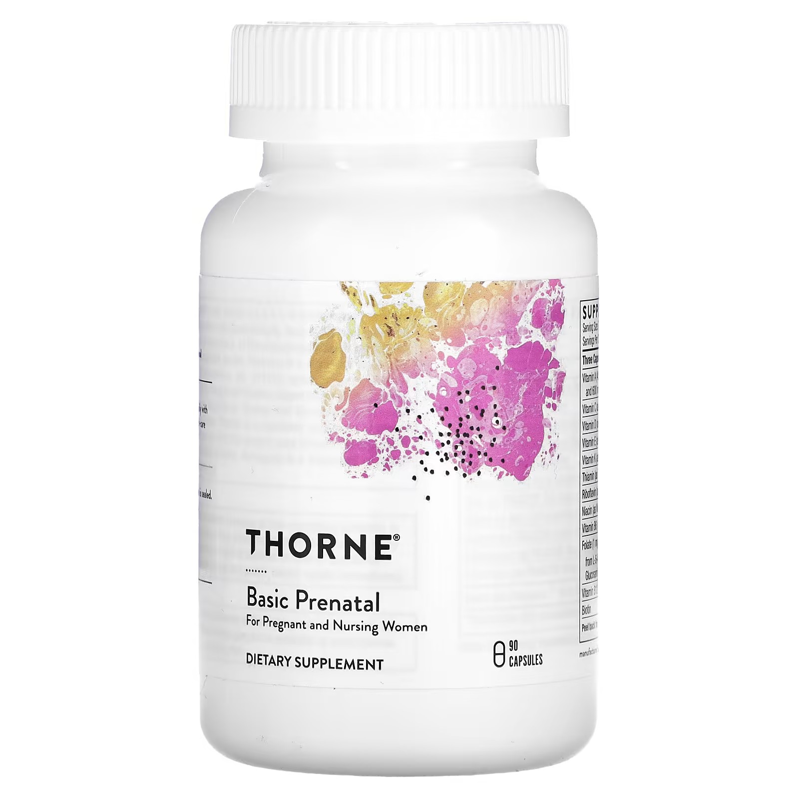 Thorne, Basic Prenatal, 90 Capsules Deals and Price History at ...