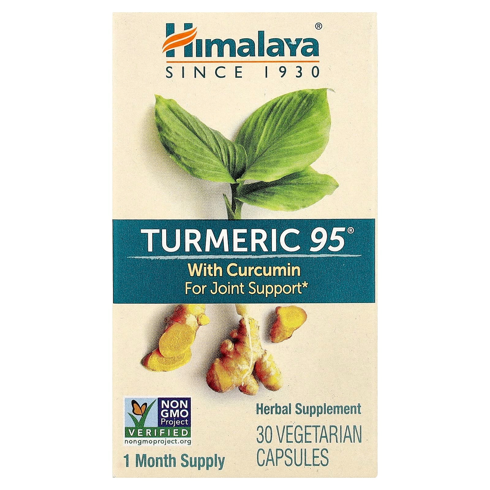 Himalaya, Turmeric 95® with Curcumin, 30 Vegetarian Capsules Deals and ...