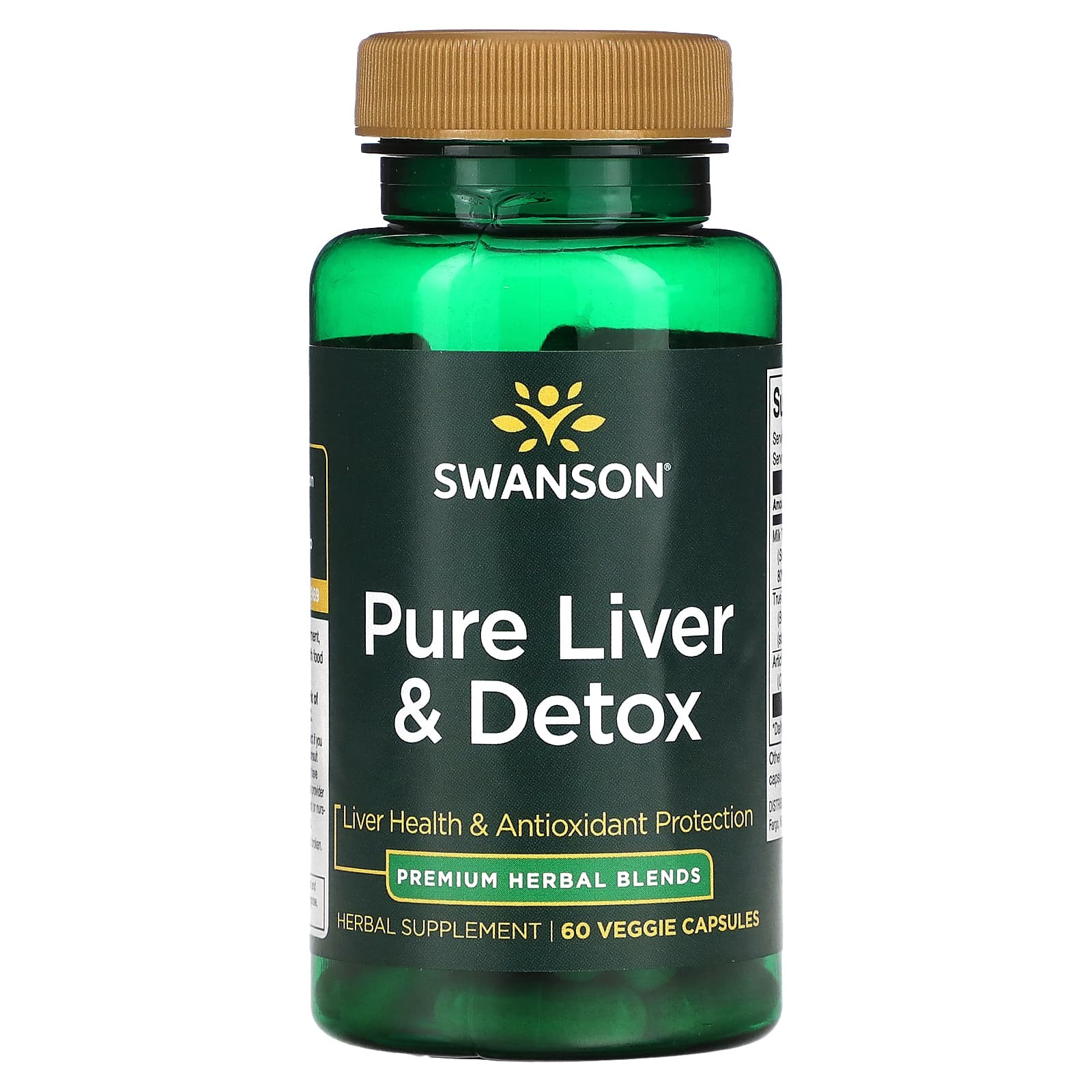 Swanson, Pure Liver & Detox , 60 Veggie Capsules Best Deals and Price ...