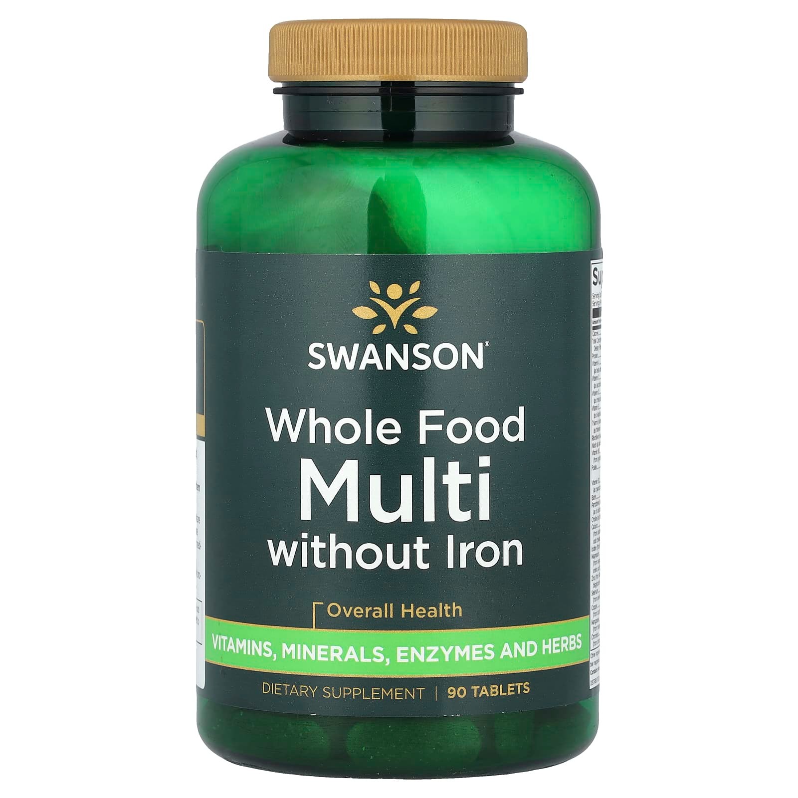 Swanson, Whole Food Multi Without Iron, 90 Tablets Deals and Price ...