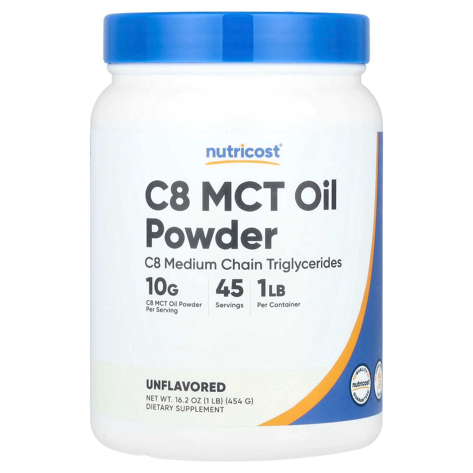 Nutricost, C8 MCT Oil Powder, Unflavored, 1 lb (454 g) Deals and Price ...