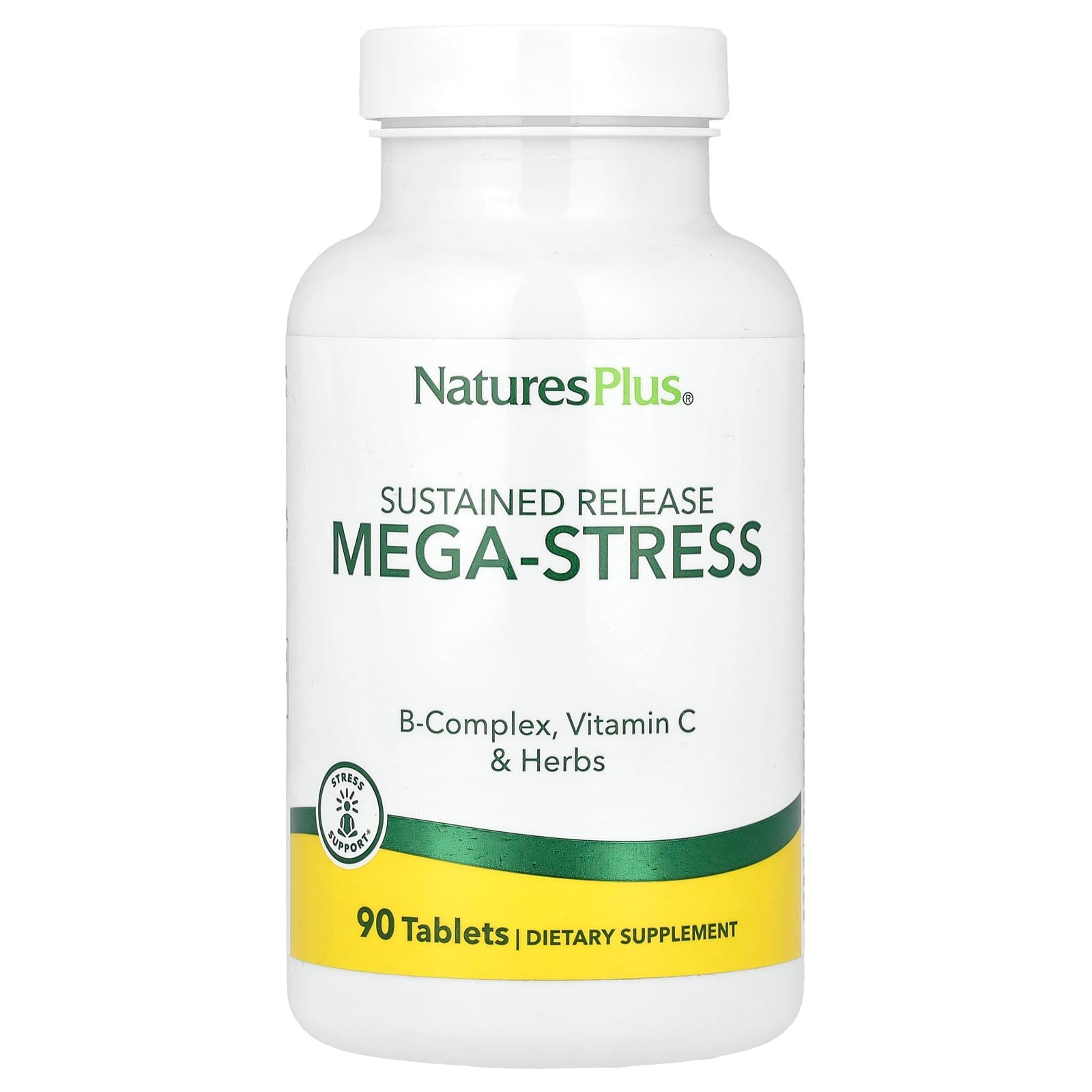 NaturesPlus, Sustained Release Mega-Stress, 90 Tablets Deals and Price ...