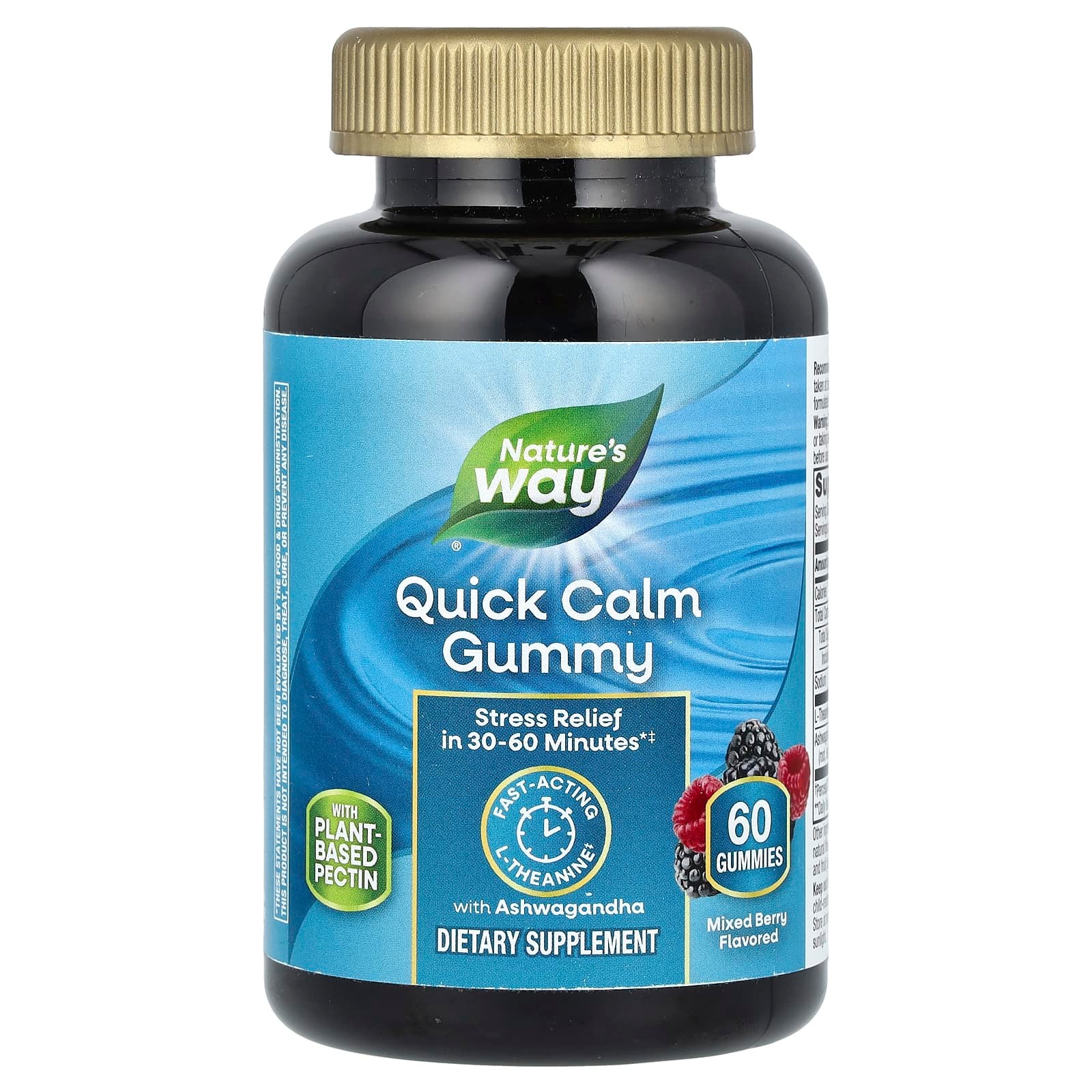 Nature's Way, Quick Calm Gummy, Mixed Berry, 60 Gummies Deals and Price ...