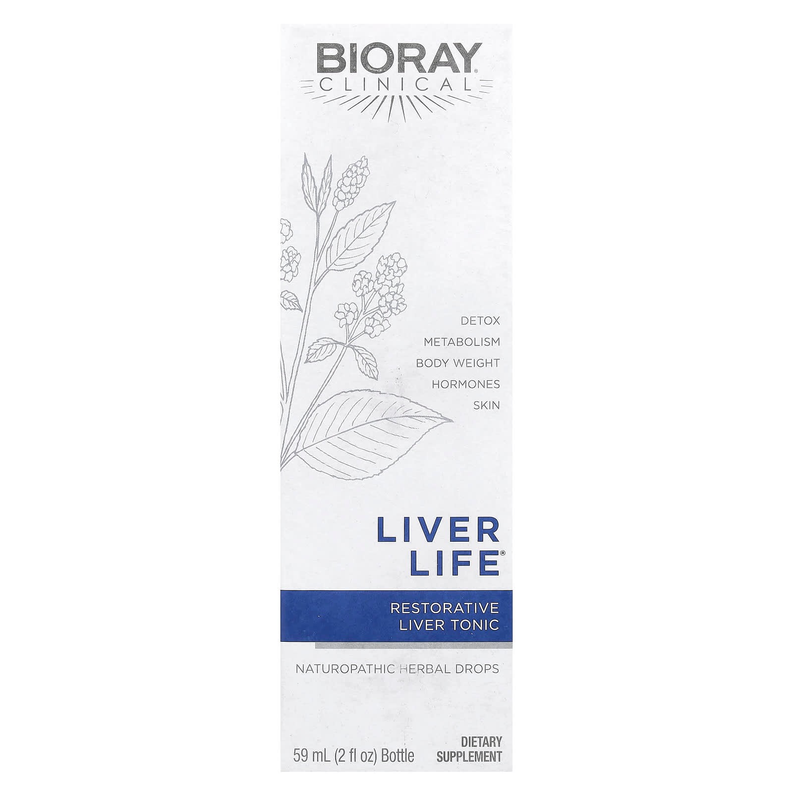 Bioray, Liver Life®, Restorative Liver Tonic, 2 fl oz (59 ml) Deals and ...